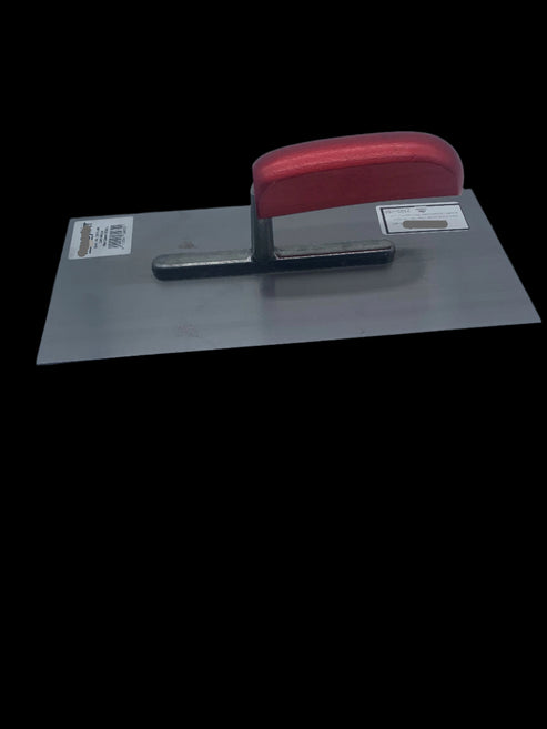 11" Steel Trowel with Wooden Handle – Durham Render Centre